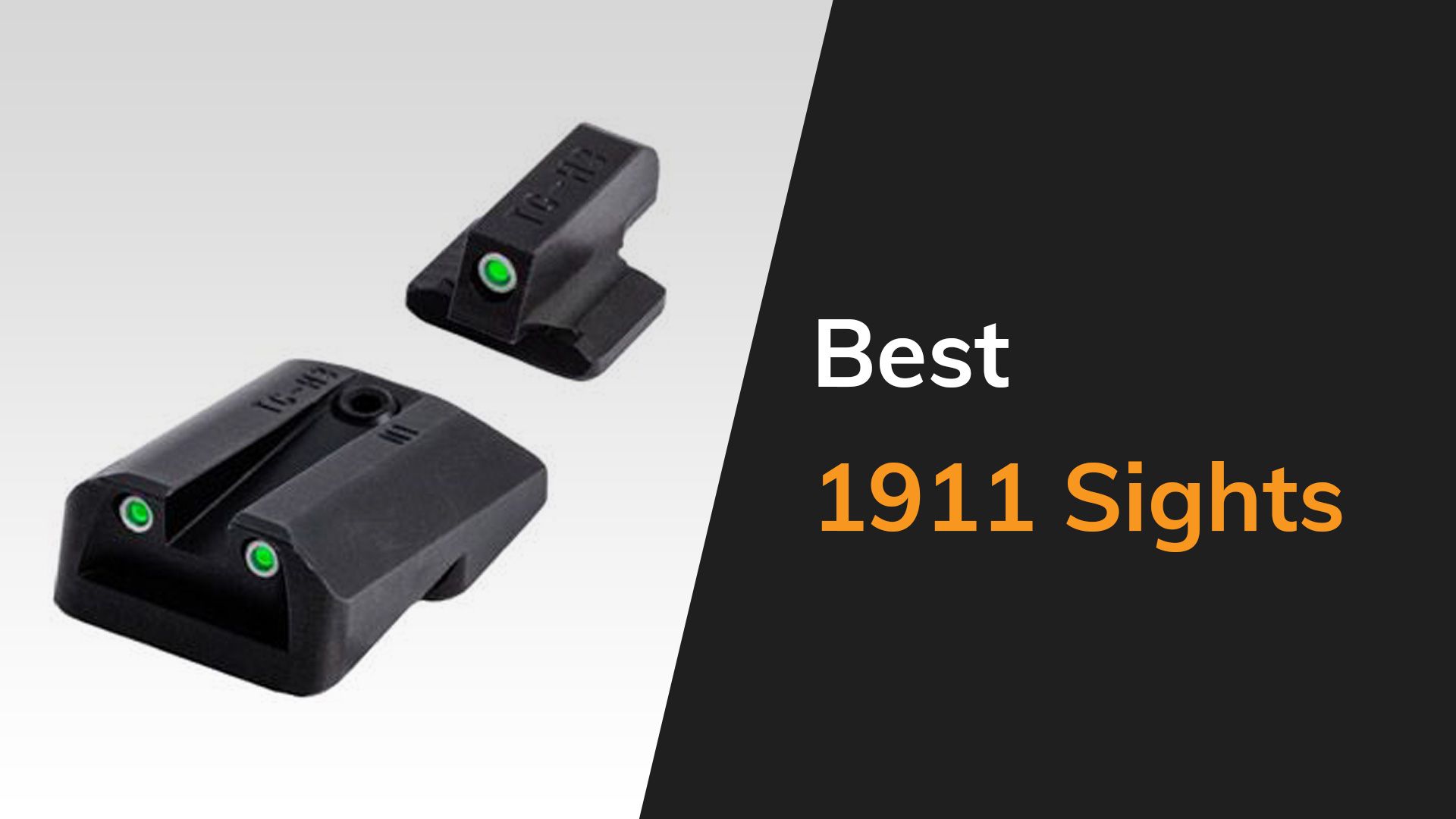 8 Best Sights For Your 1911 In 2025 | The Arms Guide